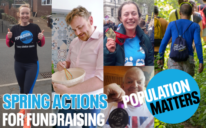 Get ready for spring action month 2024 - Population Matters